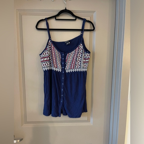 torrid | Tops | Plus Size Red White And Blue Torrid Tank Size 2 Tunic ...